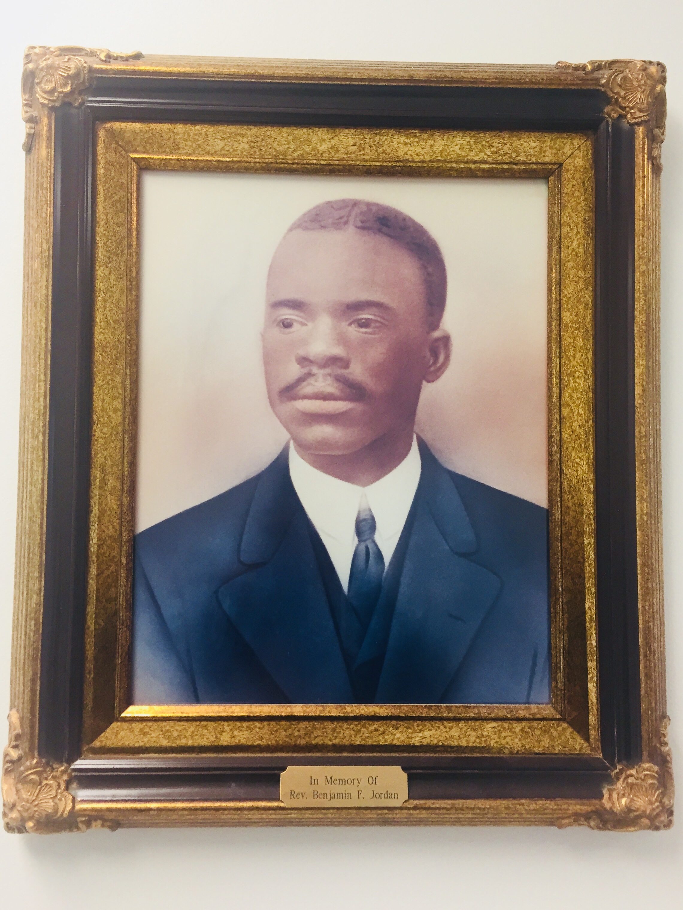 Studio shots, no. 54: Rev. Benjamin F. Jordan. | Black Wide-Awake