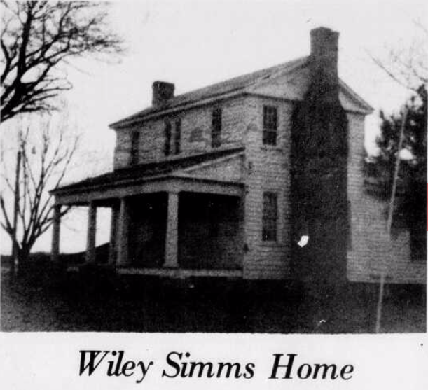 Wiley Simms house. | Black Wide-Awake