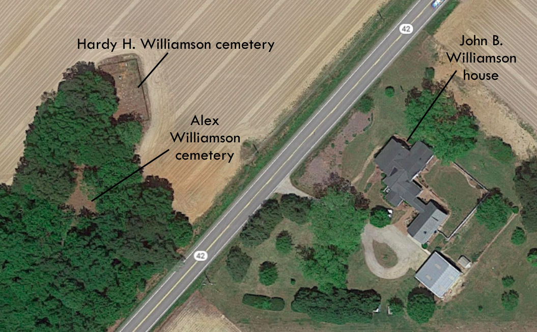 Alex Williamson cemetery, revisited. | Black Wide-Awake