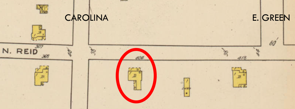 404 North Reid Street. | Black Wide-Awake