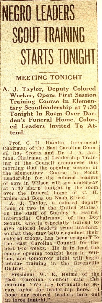 Scout training starts. | Black Wide-Awake