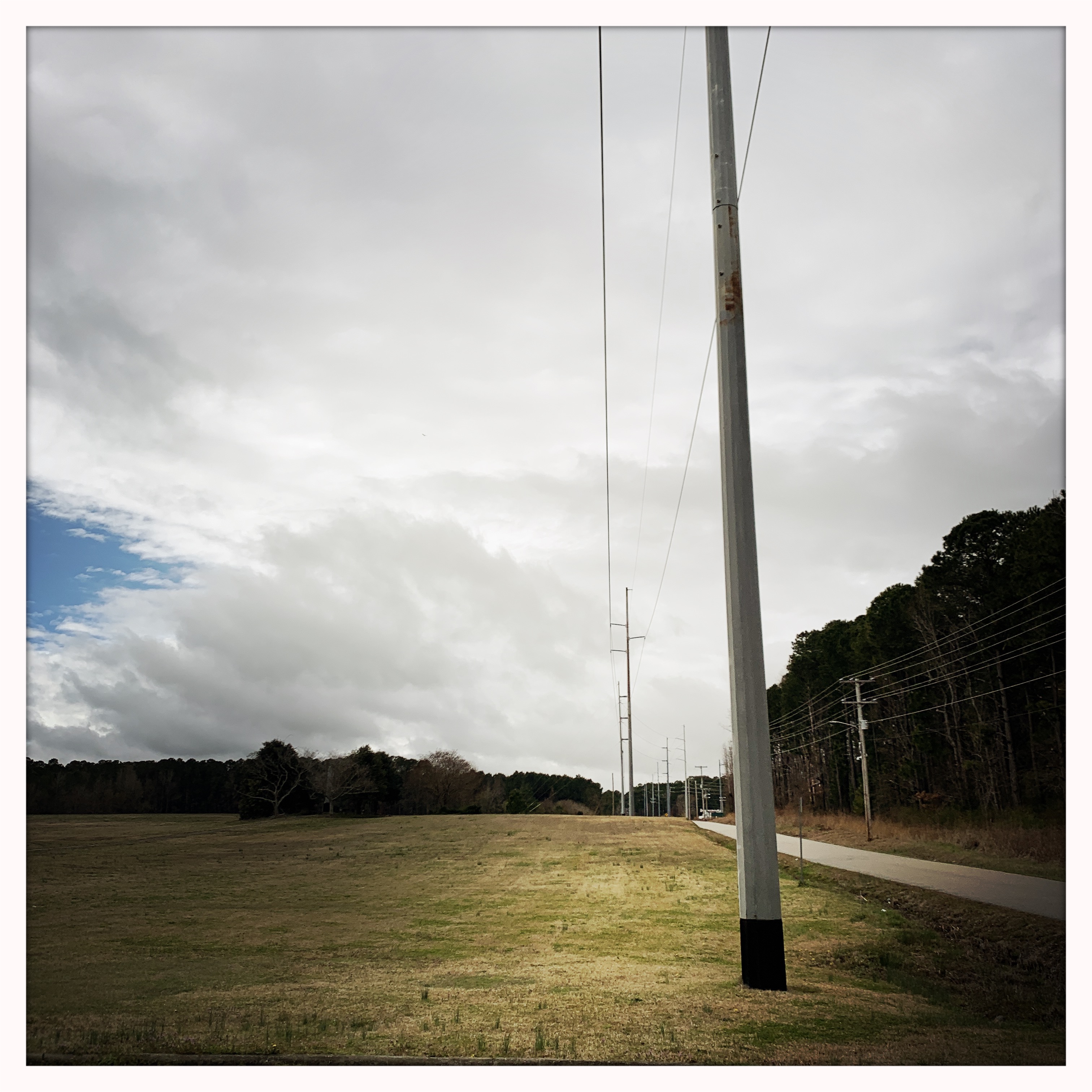Lane Street Project: the power poles. | Black Wide-Awake