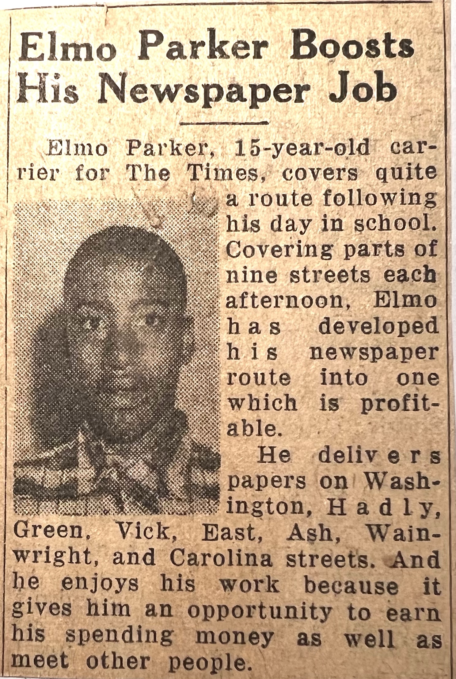 Daily Times paperboys, no. 5. | Black Wide-Awake