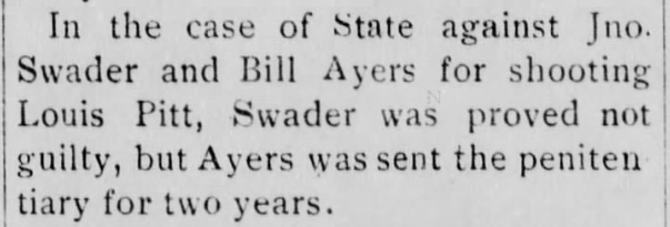 Louis Pitt shot in Little Richmond. | Black Wide-Awake