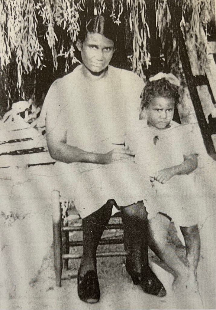 Snaps, no. 110: Maggie Lucas Dew and daughter Aleazer. | Black Wide-Awake