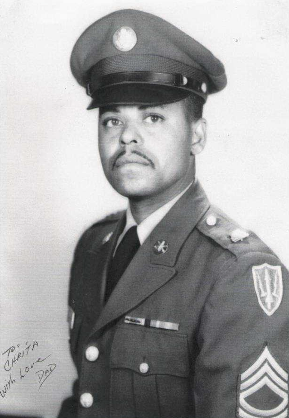 Pfc. Elmer Sherrod earns diploma in Army. | Black Wide-Awake