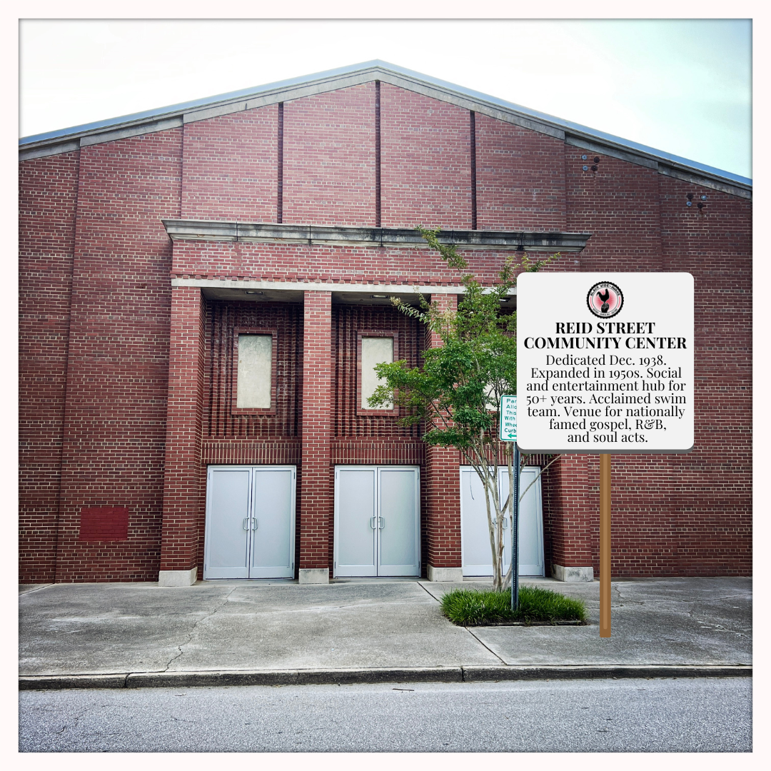 B.W.A. Historical Marker Series, no. 21: Reid Street Community Center ...