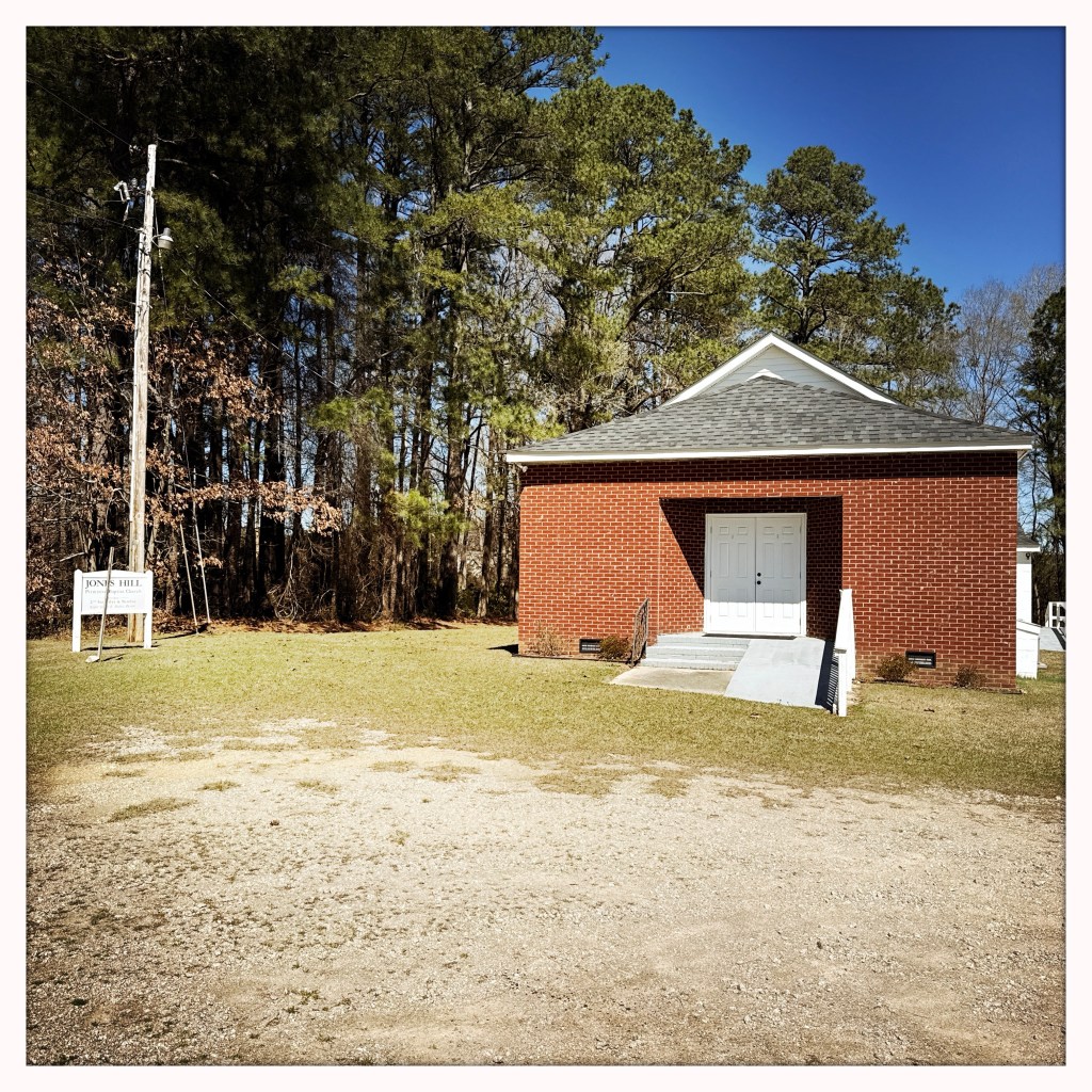 Jones Hill Primitive Baptist Church. | Black Wide-Awake