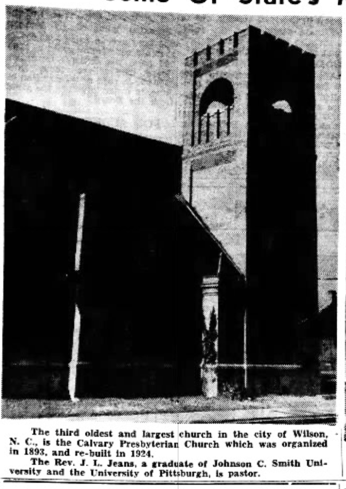 Historic churches in Wilson. | Black Wide-Awake