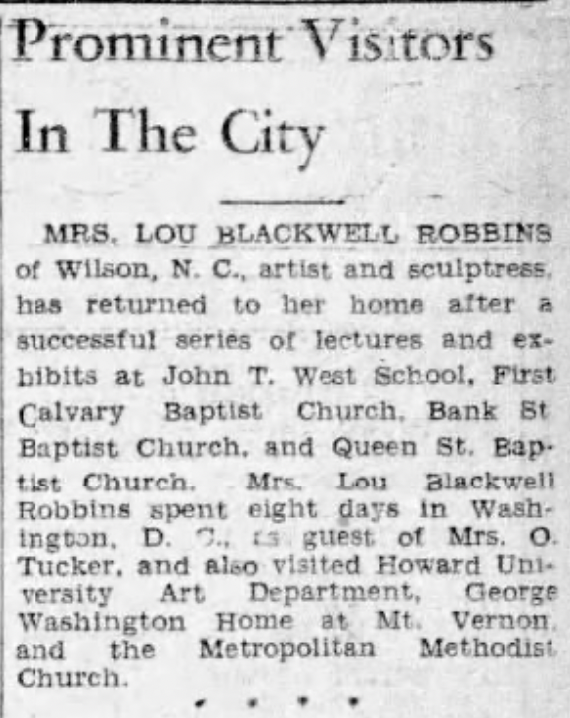 Who was artist Lou Blackwell Robbins? | Black Wide-Awake