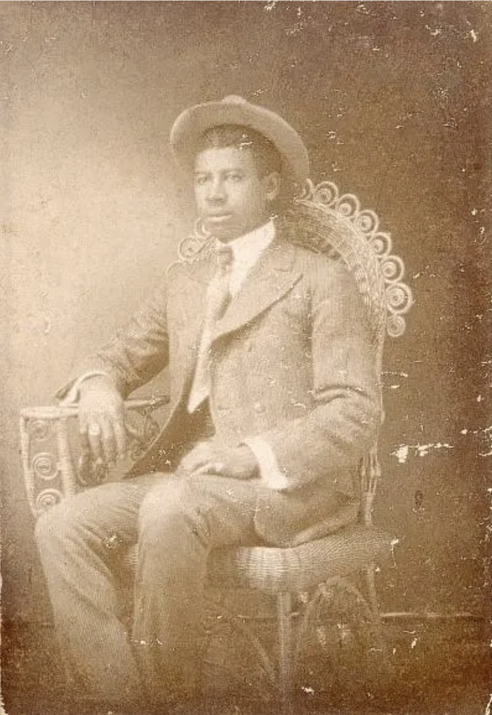 Roderick Taylor Sr., as imagined. | Black Wide-Awake